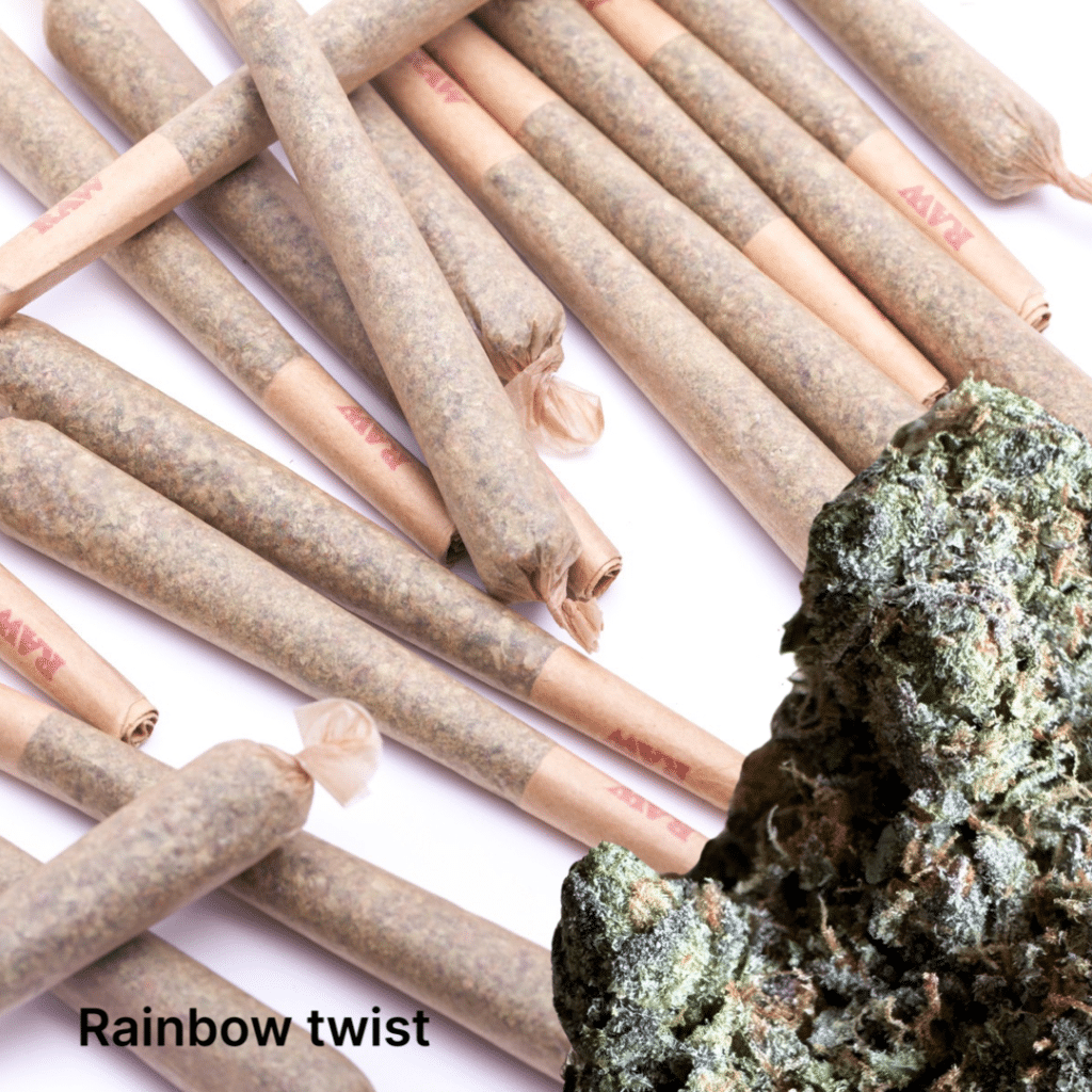 Top Shelf THC-A Pre Roll Rainbow Twist (31.36%) – Vape Showcase